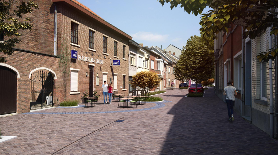 Herinrichting Dorpsplein - Rumst - DCA Infra